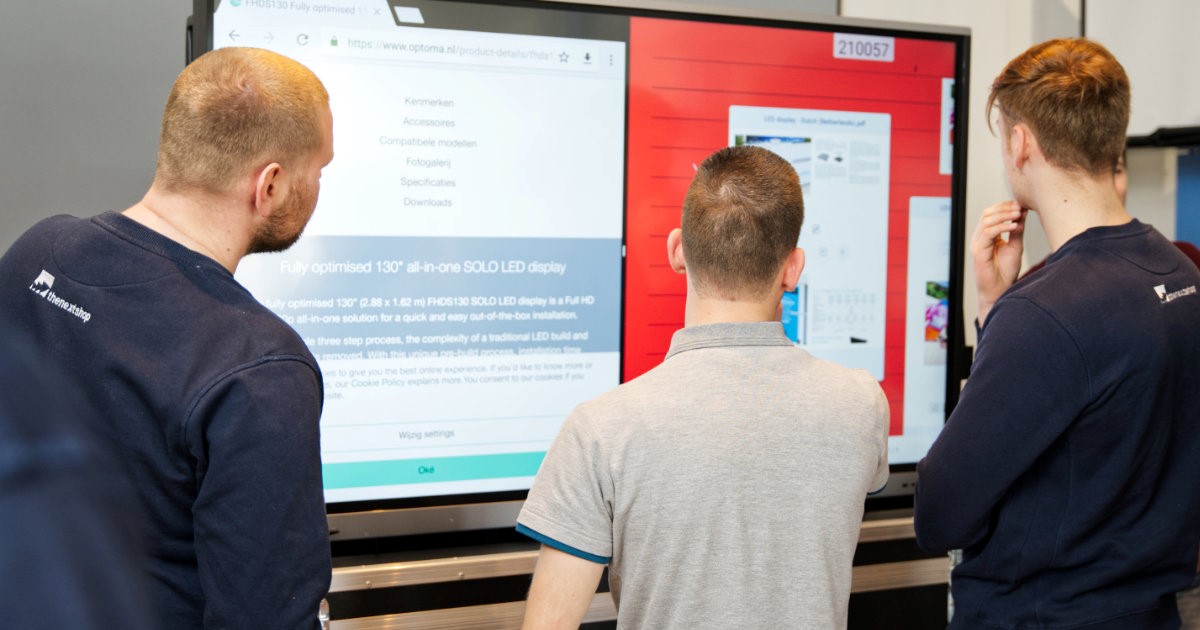 Krijg het complete plaatje met de displays van Optoma